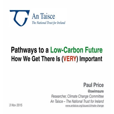 The path to net-zero emissions | PPTX