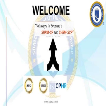 Pathways to achieve shrm scp shrm cp | PPTX