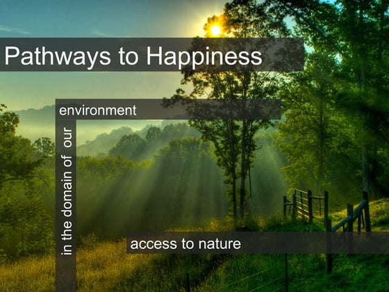 Pathways To Happiness for Wellbeing and Air Quality | PPT