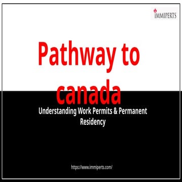 Pathway to Canada_ Understanding Work Permits & Permanent Residency.pptx