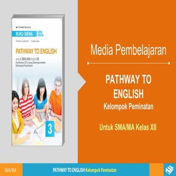 Pathway to English Peminatan 3 bab 1.ppt