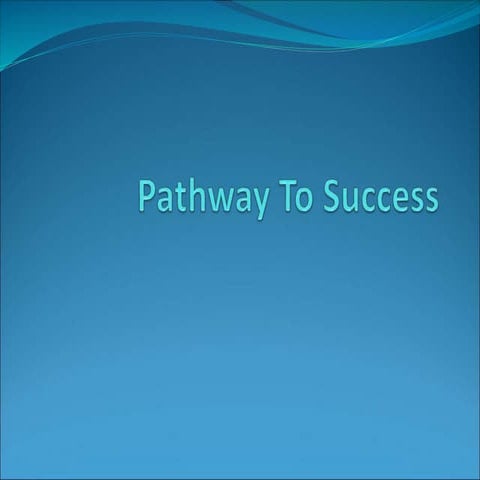 Pathway To Success.ppt