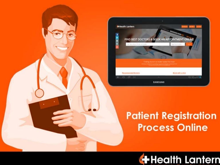 Patient Registration Process Online