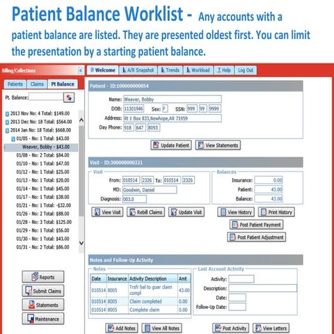 Patient balance-worklist-gallery | PPT