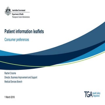 Patient information-leaflets | PPTX