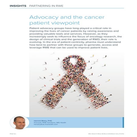 Advocacy and the cancer patient viewpoint | PDF