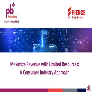 Patient bond fierce dec 9 webinar final | PPT