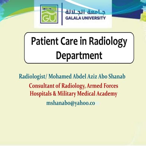 General radiological-procedure | PPTX