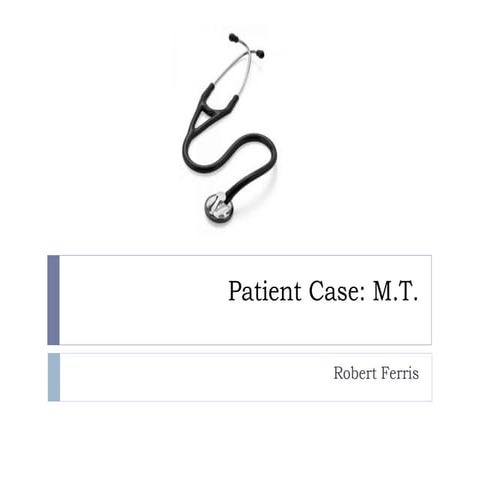 Patient Case Presentation | PPT