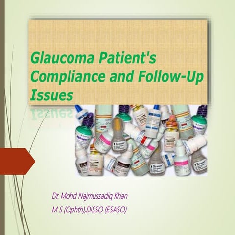 Patient compliance and follow up issues | PPTX