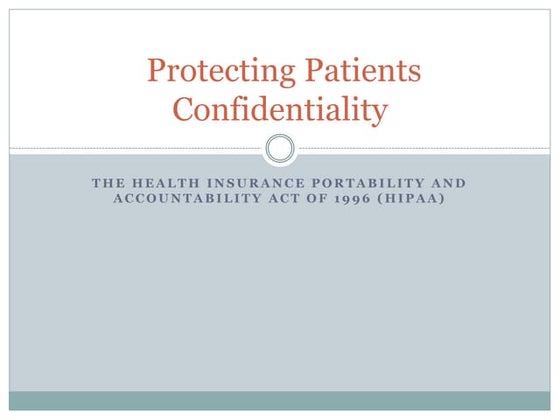 Patient confidence | PPT