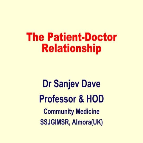 Patient Doctor Relationship.pptx