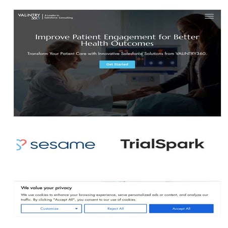 Patient Engagement Software-VALINTRY360 | PDF