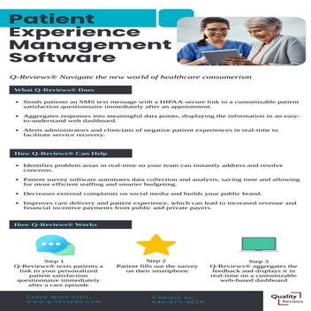 Patient Experience Management Software | PDF
