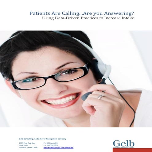 Patients are calling are you answering | PDF