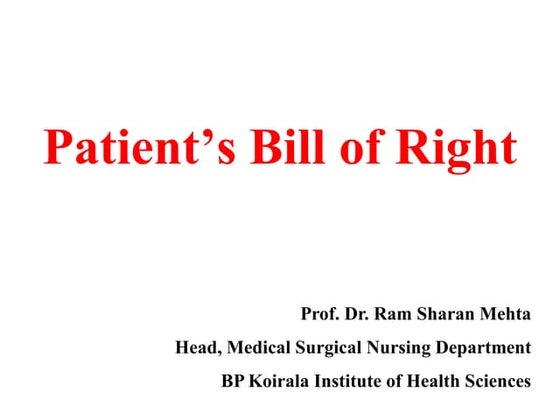 PATIENT’S BILL OF RIGHTS Philippine setting.pptx