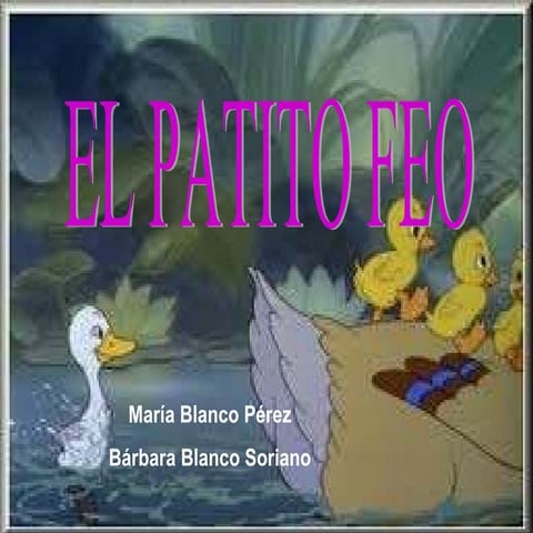 CUENTO PATITO FEO PARA NIÑOS Y NIÑAS TRABAJO | PPTX