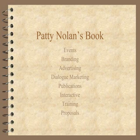 Pat nolan's book 12 | PPT