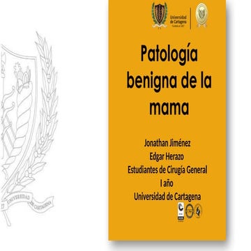 Patologia benigna de mama diapositivas completa | PPTX