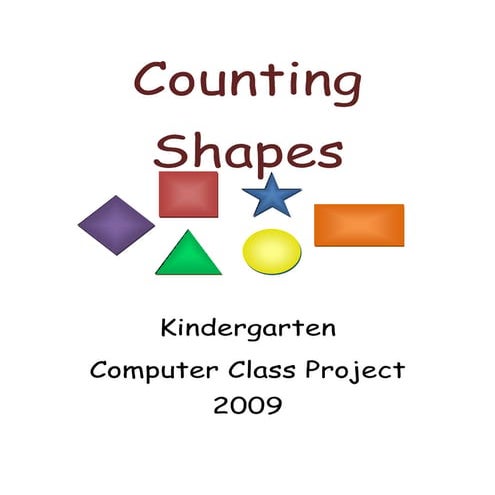 Kindergarten Computer Class Project | DOCX