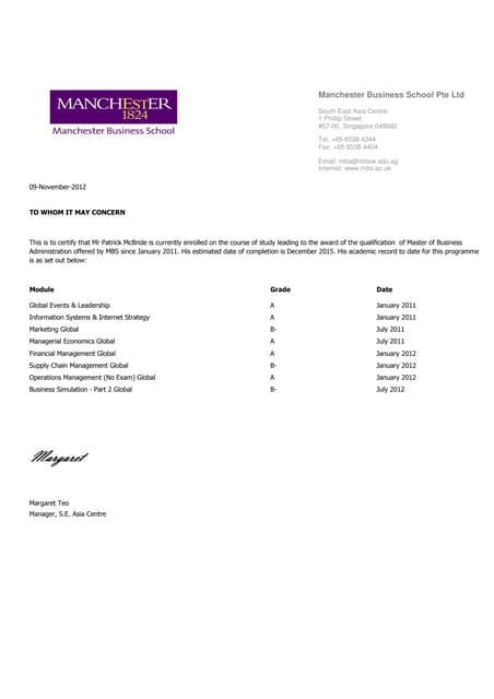 provisional transcript - Lima | PDF