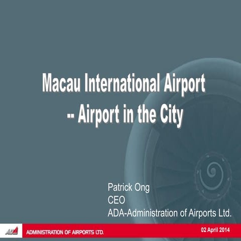 Patrick Ong - Session 2: Introducing The Emerging Asian Airport Cities ...