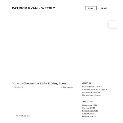 Patrick ryan weebly - blog | PDF