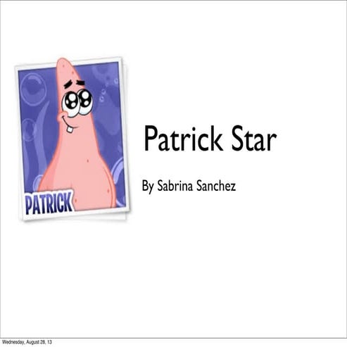 Patrick star | PDF