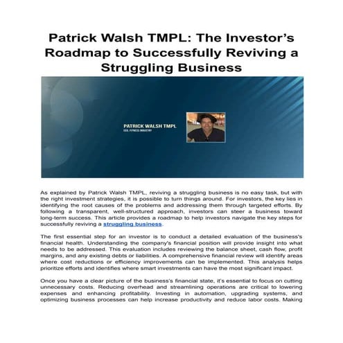 Patrick Walsh TMPL_ The Investor’s Roadmap to Successfully Reviving a Struggling Business.pdf