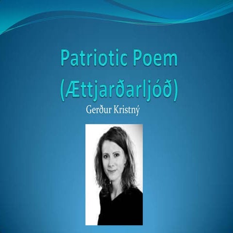 Patriotic poem | PPT