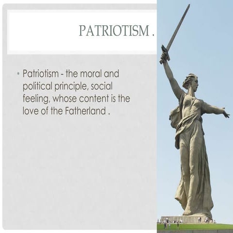 Patriotism . | PPT
