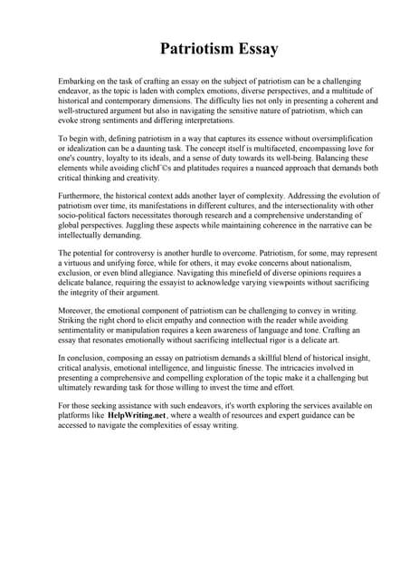 Patriotism Definition Essay.pdf