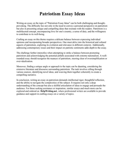 Patriotism Definition Essay.pdf
