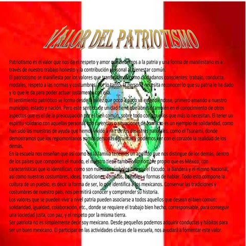 Patriotismo | PPT