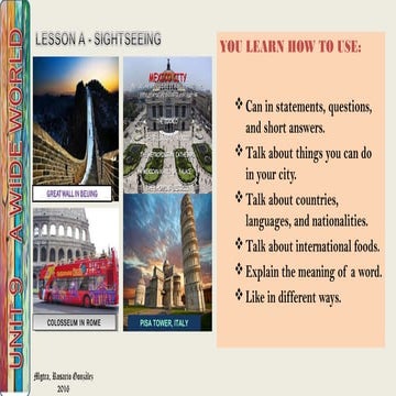 Use of Can & Can´t | PPT