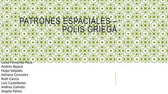 Infografia de la evolucion de la polis griega | PDF