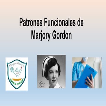 Patrones Funcionales de Marjory Gordon.pptx