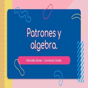 patrones y algebra .pptx