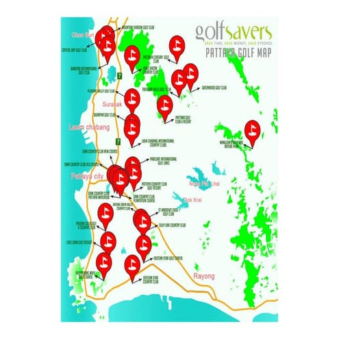 Pattaya golf course map | PDF