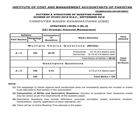 Pattern of cbe | PDF