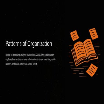 patterns of organization | PPTX