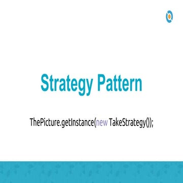 Java Patterns - Strategy | PPT
