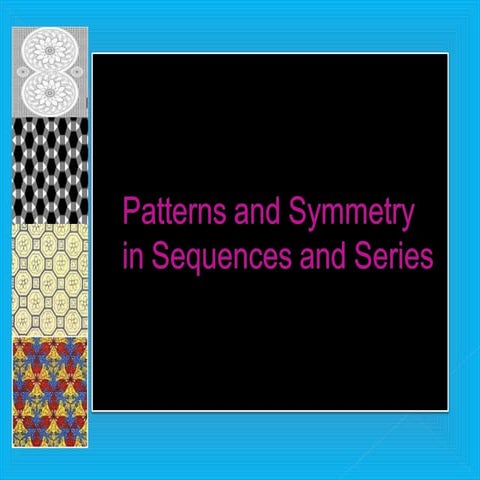 Patterns and symmetry | PPT | Science