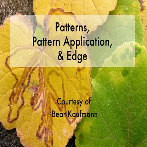 Patterns Edge Systems | PPT