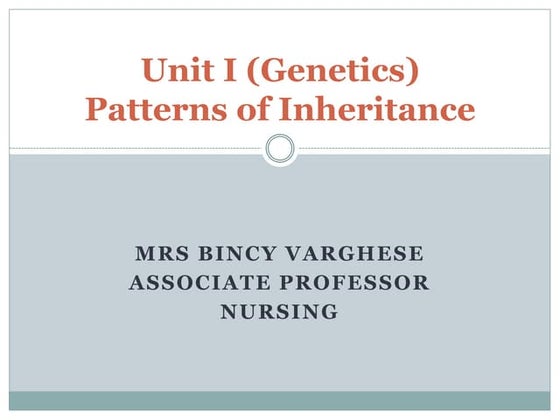 Sex Linked Inheritance Pdf