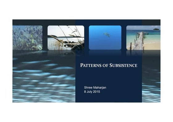 Lesson 5 patterns of subsistence.doc