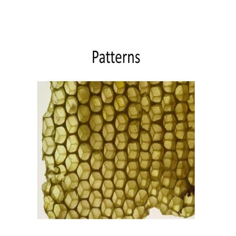 Patterns presentation | PPTX