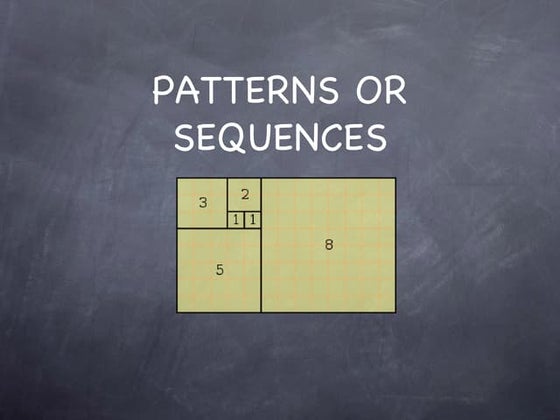 Number sequences and patterns | PPT