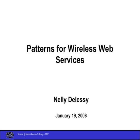PatternsWirelessWebServiccccccccccccccccccccccces.ppt