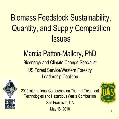 Patton Mallory It3 Feedstock Sustainability Quantity Supply Competition ...